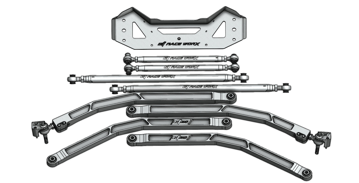 Maverick R Pro Rock High Clearance Billet Radius Rod Kit – CT Race Worx
