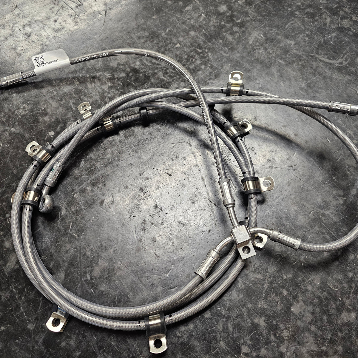 X3 72" Front Brake Line – CT Race Worx