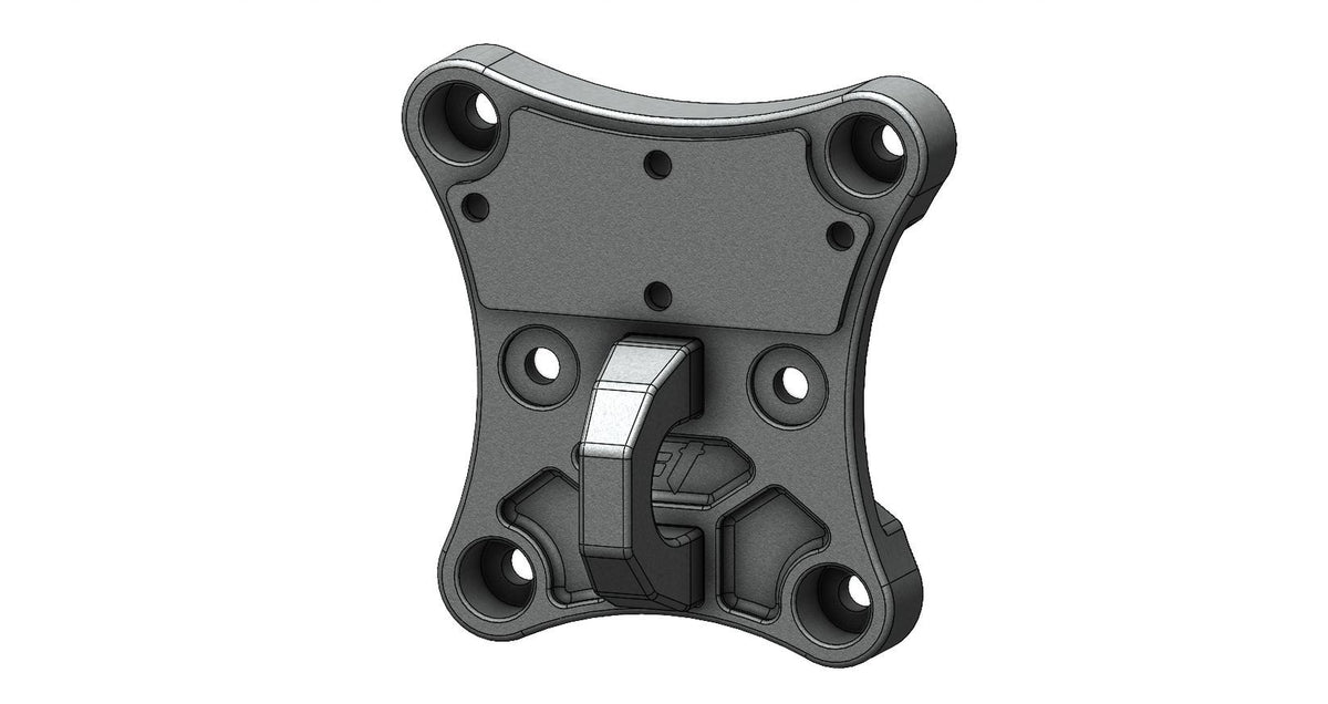 Maverick X3 Billet Proof Radius Rod Plate with Tow Ring and Steel Plat ...